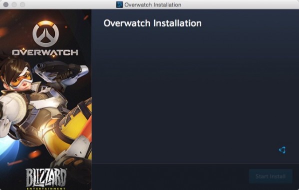 Overwatch's install button is a bug, not a beta