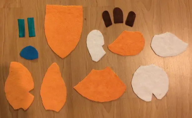 The making of a handmade Pepe plush