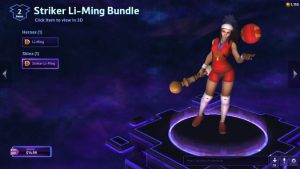 Striker Li-Ming skin arrives in Heroes of the Storm