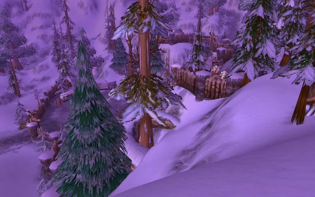 WoW Classic Gallery: Winterspring as it was in vanilla WoW