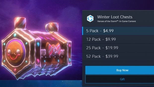 Winter Veil Loot Chest gifting arrives in Heroes of the Storm