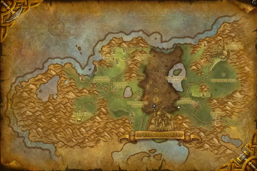 Battle for Azeroth Gallery: Lordaeron Ruins