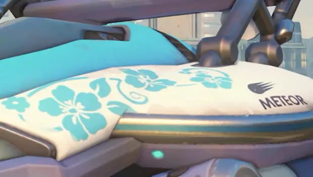 The new Waveracer D.Va Overwatch Summer Games skin is surprisingly ...