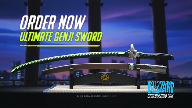 Blizzard wants you to put an eye out with their new Genji sword collectible
