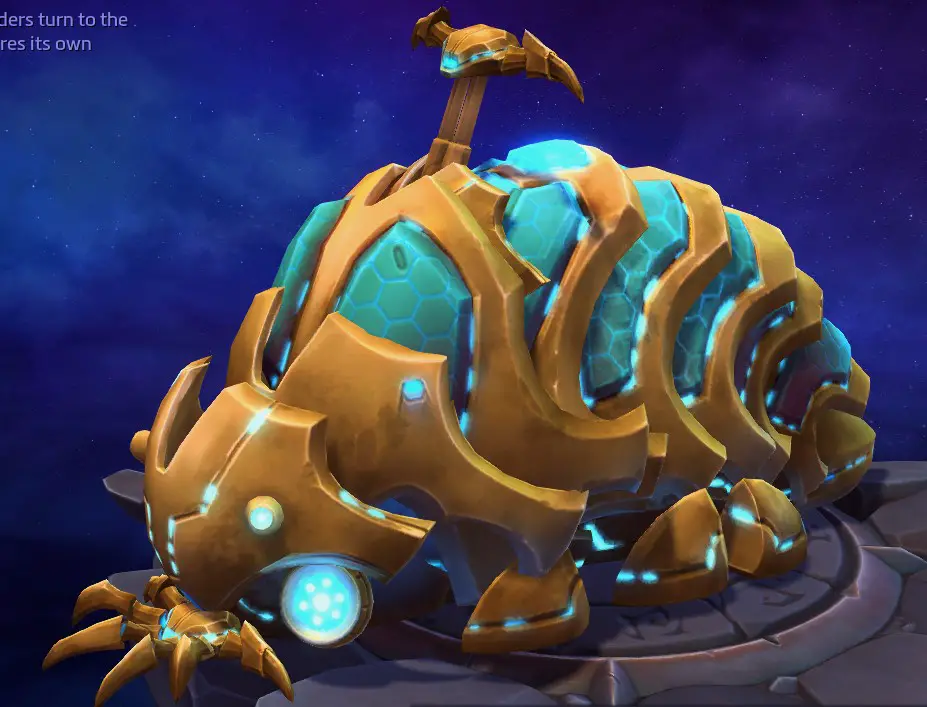 Protoss Reavers have been dropped into the Nexus