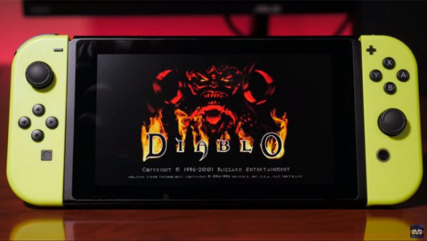 The original Diablo is playable on the Nintendo Switch thanks to source ...