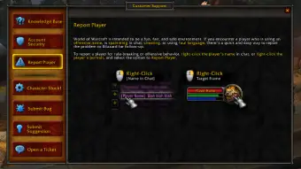 How to contact Blizzard customer support in-game or online