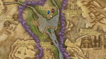 Where is the Ny'alotha raid entrance?