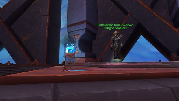 Where to find the flight master in Oribos