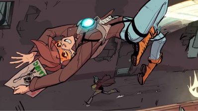 Try to catch up with Tracer in a new Overwatch comic series "London ...