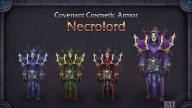 Here's a look at the new Covenant armor sets coming in patch 9.1