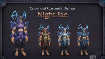 Here's a look at the new Covenant armor sets coming in patch 9.1