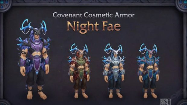 Here's a look at the new Covenant armor sets coming in patch 9.1