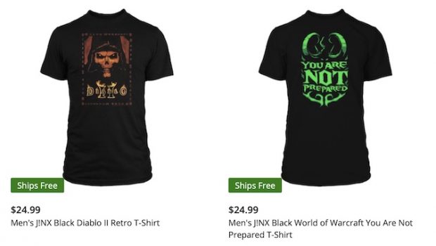 Exciting swag in the Blizzard Gear Store celebrates BlizzConline and ...