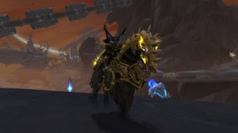 Blizzard has updated how the mount from the Fallen Charger drops