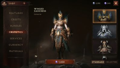 The Diablo Immortal cash shop and currencies explained