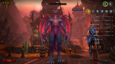 Dracthyr have thousands of customization combinations in the character ...