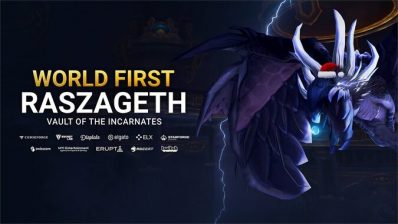 Mythic Raszageth has fallen -- congratulations Echo on winning the Race ...