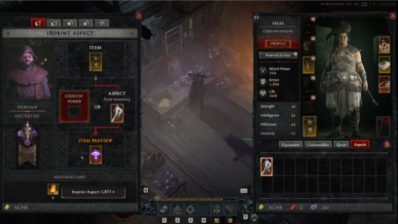 How to use the Diablo 4 Codex of Power to imprint Legendary Aspects