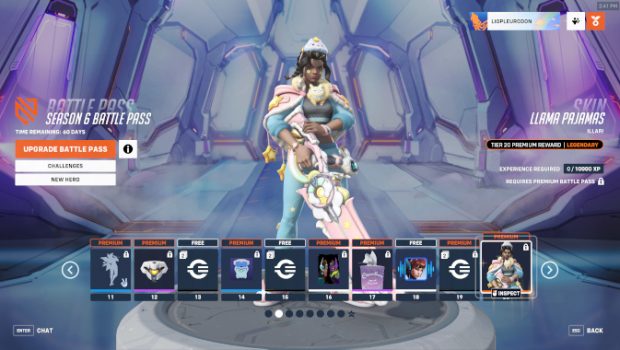The rewards for the Overwatch 2 Season 6 battle pass