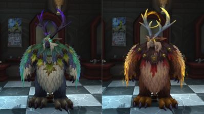 Patch 10.2 cosmetic changes allow Druids to customize their Moonkin Form