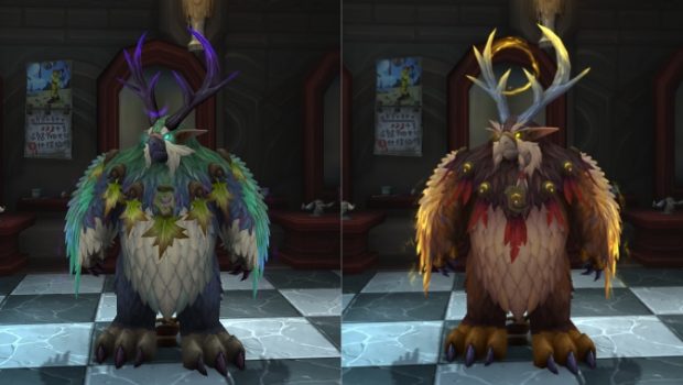 Patch 10.2 cosmetic changes allow Druids to customize their Moonkin Form