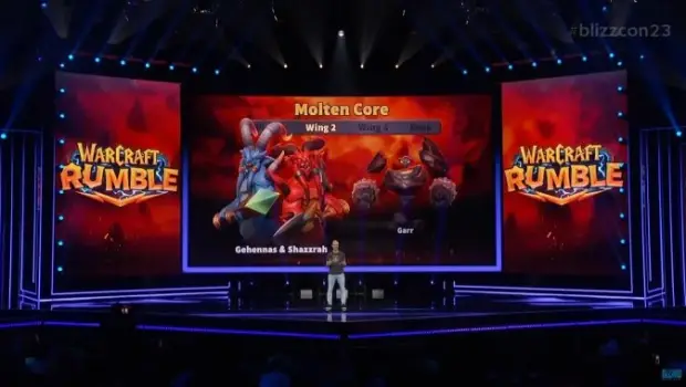 Warcraft Rumble will be getting a Molten Core Raid