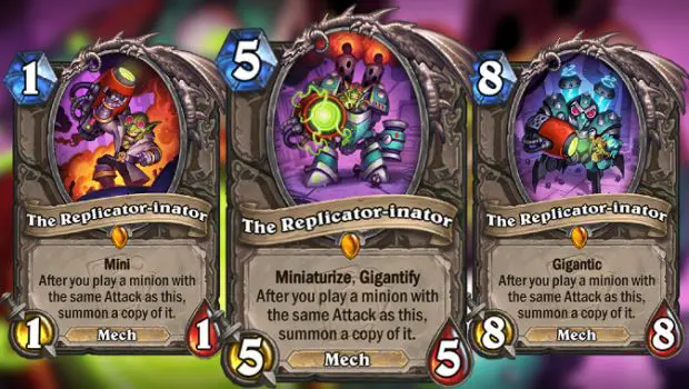 How to use the Gigantify keyword in Hearthstone