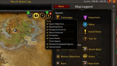 New map icons in WoW are a welcome sight