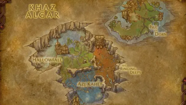 Where to find all of the Delves in The War Within