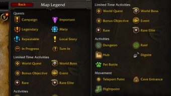 New map icons in WoW are a welcome sight