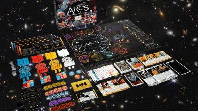 The Arcs board game lets you build an empire in the depths of space